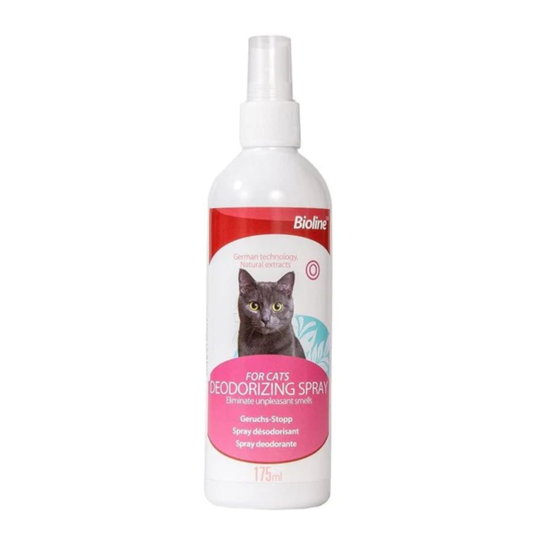 Bioline Deodorizing Spray for Cats – 175ml – Pakistan's # 1 Quality Pet ...