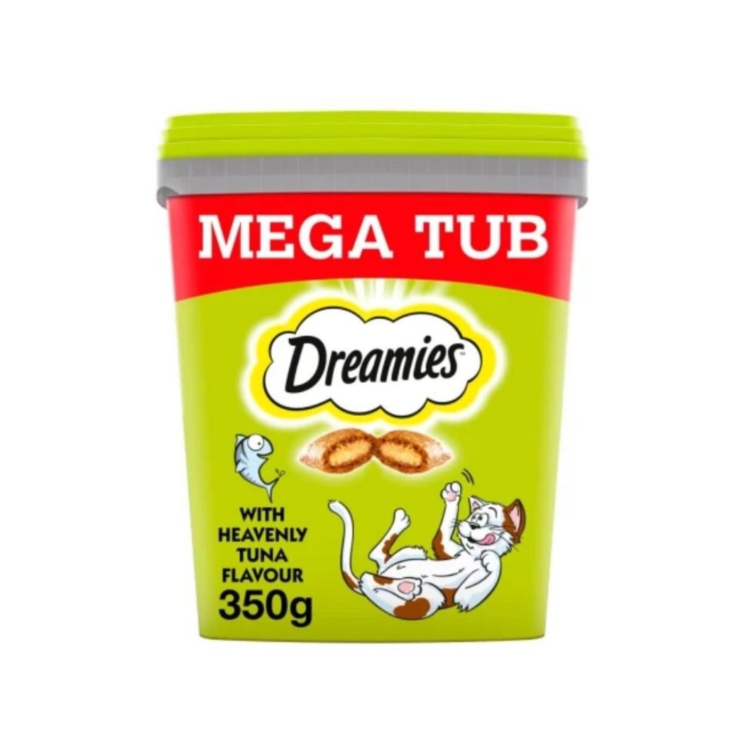 Dreamies Cat Treats Tuna Mega Tub 350g – Pakistan's # 1 Quality Pet Food