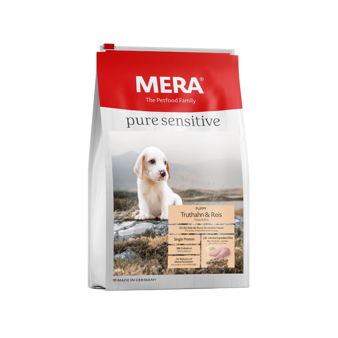 MERA Pure Sensitive Mini Puppy Turkey And Rice – Pakistan's # 1 Quality ...