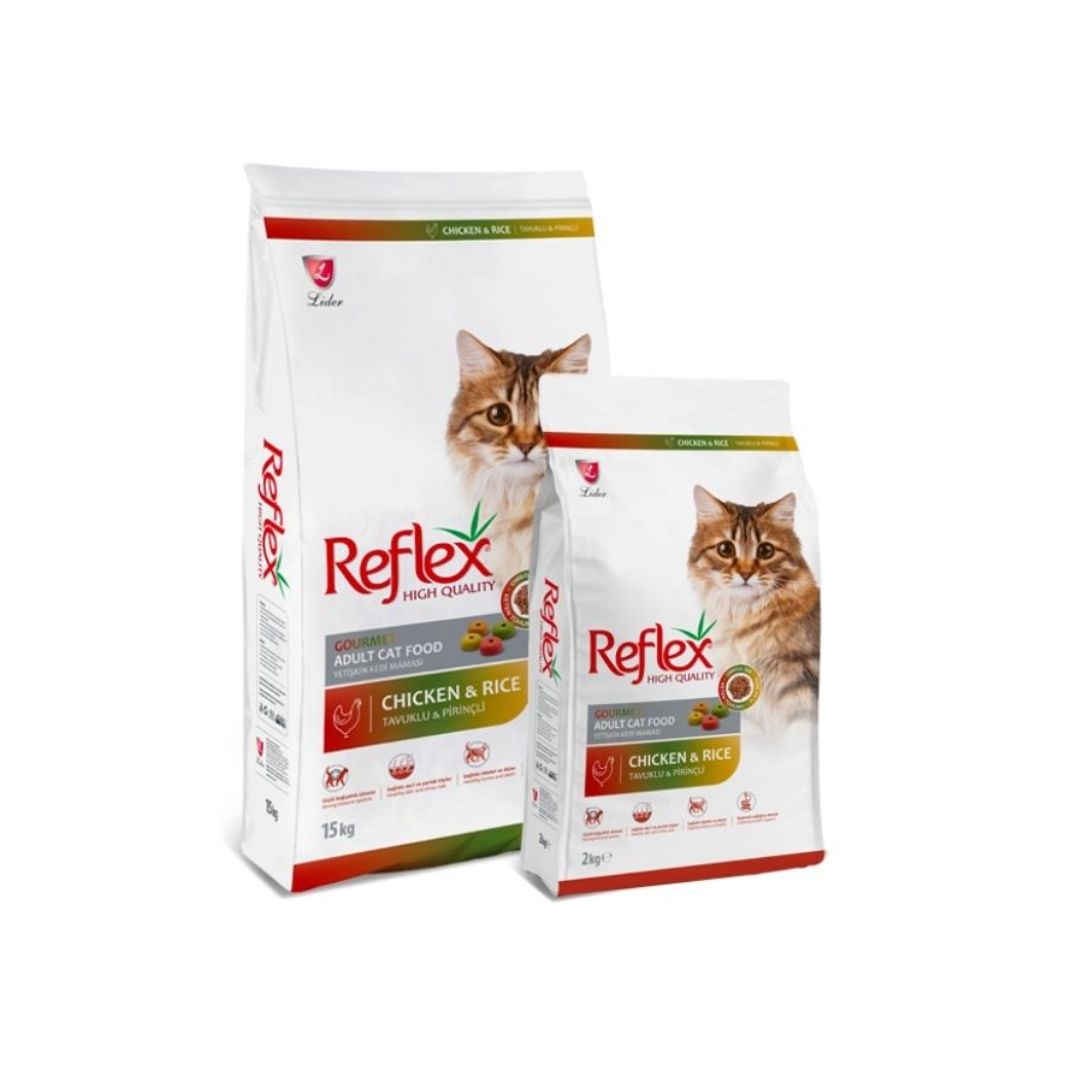 Reflex Adult Cat Food Multi Color Chicken – Pakistan's # 1 Quality Pet Food