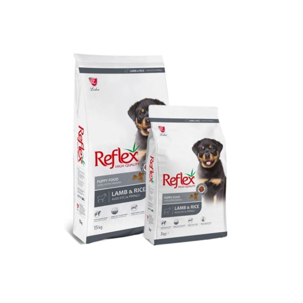 Reflex Puppy Food – Lamb and Rice – Pakistan's # 1 Quality Pet Food
