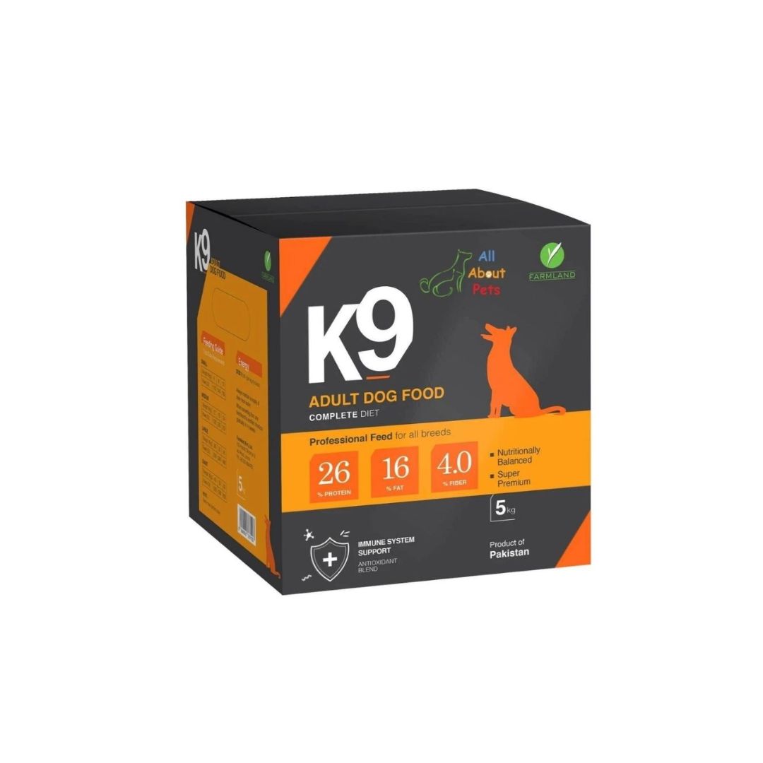 K9 Adult Dog Food – 5 KG – Pakistan's # 1 Quality Pet Food
